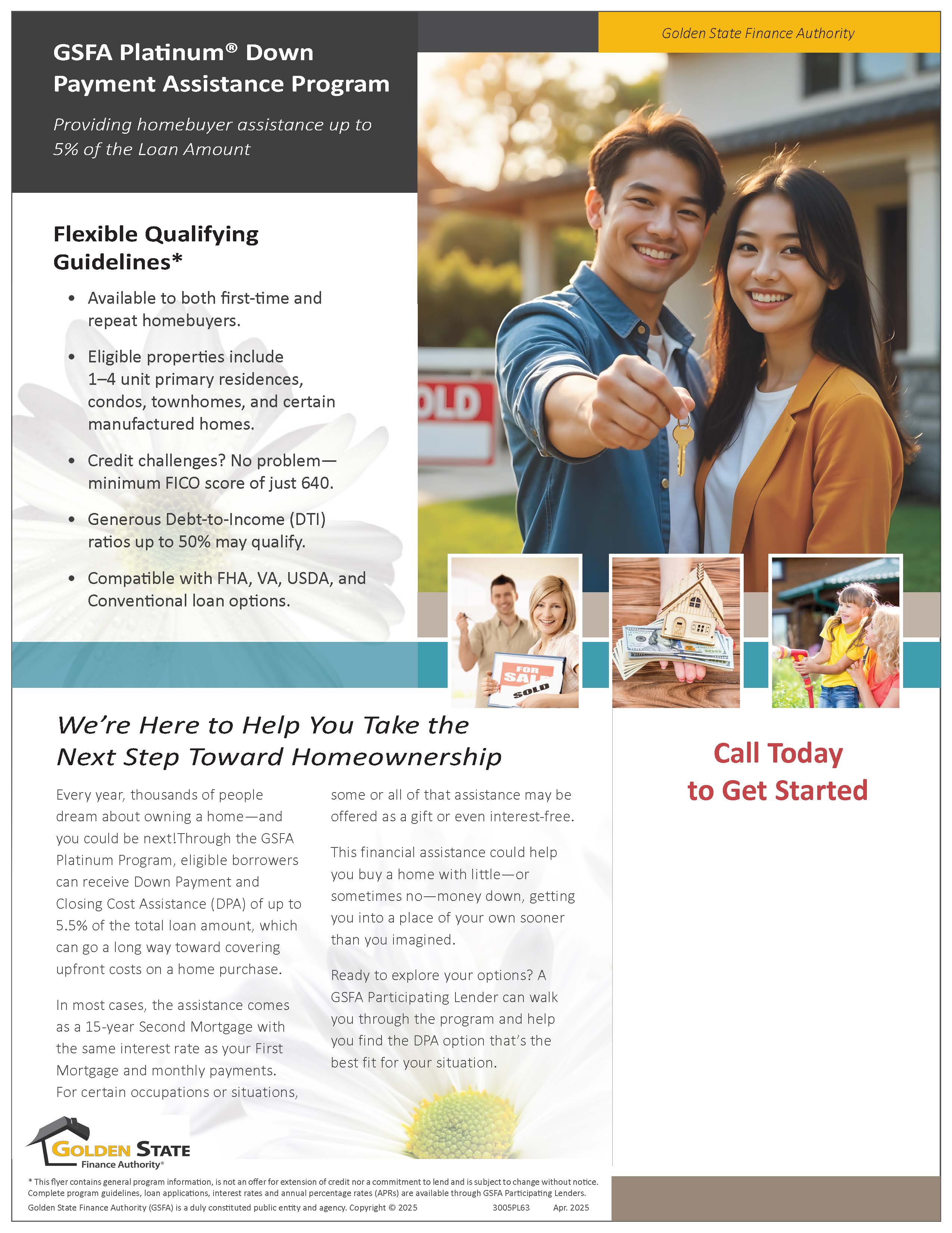Customizable Literature | GSFA Homeownership Programs | GSFA